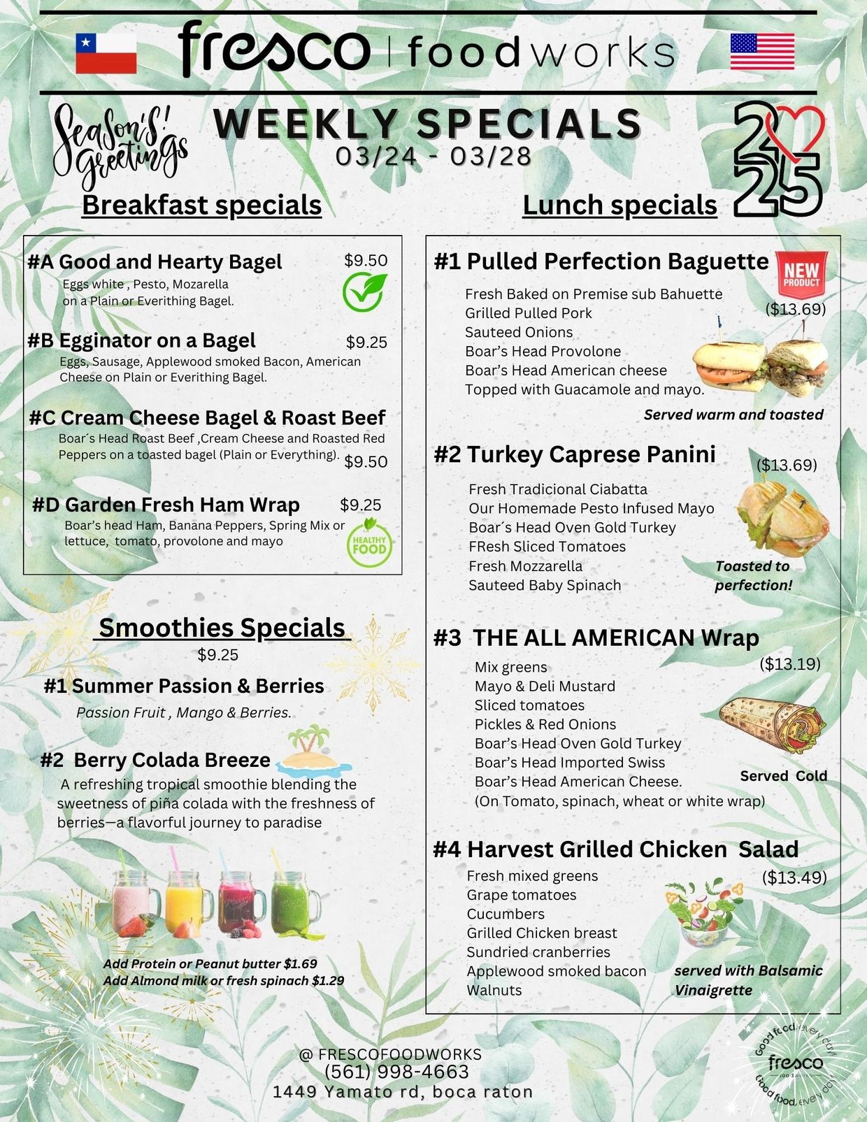 Fresco Foodworks - Coffee Store, Deli Coffee, Breakfast and Lunch