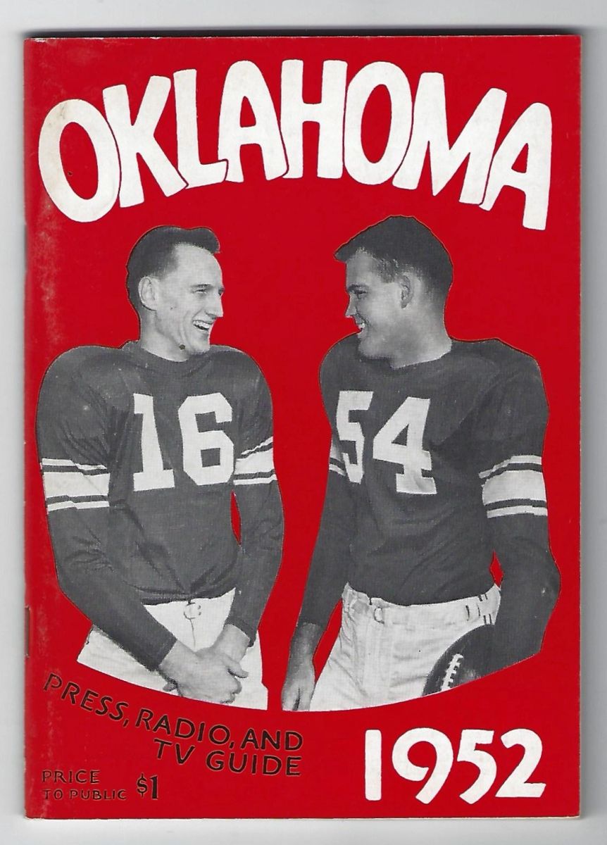 1952 Football Media Guide