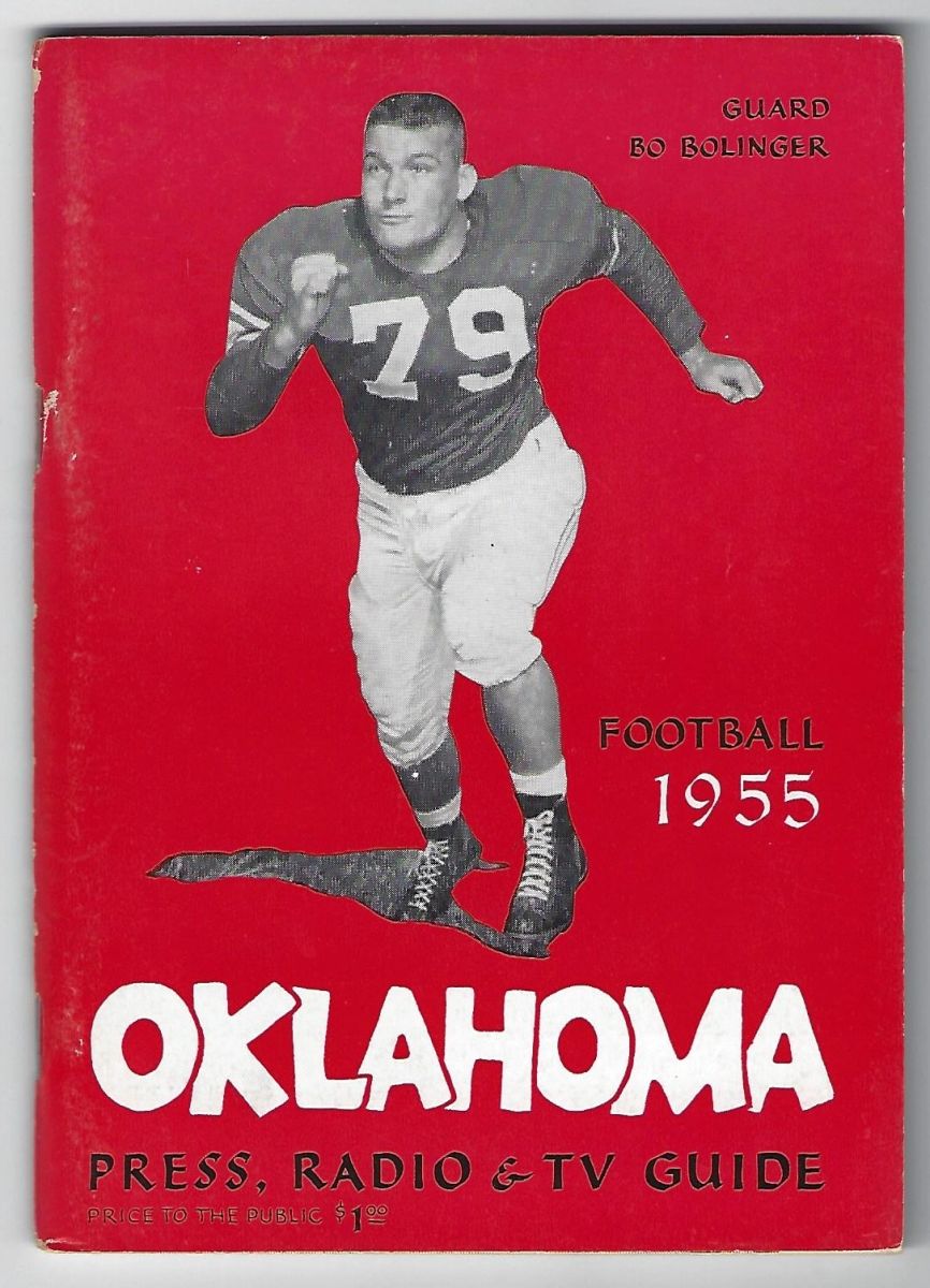 1955 Football Media Guide