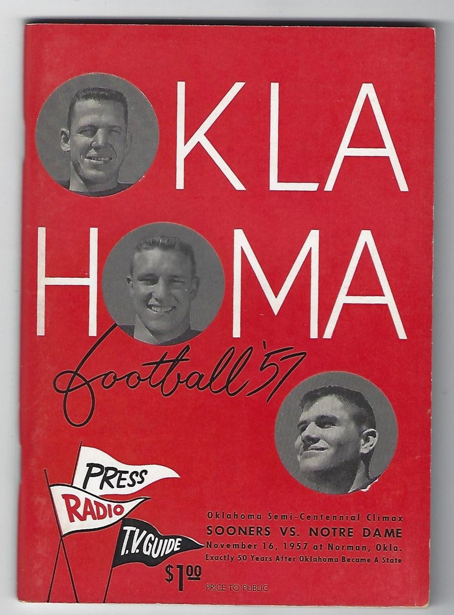 1957 Football Media Guide