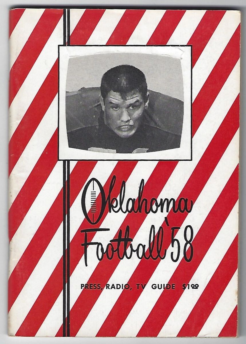 1958 Football Media Guide