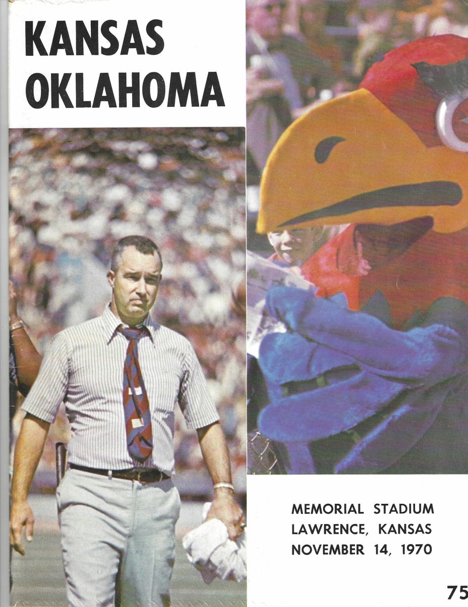 11/14/1970 Oklahoma Vs. Kansas Program