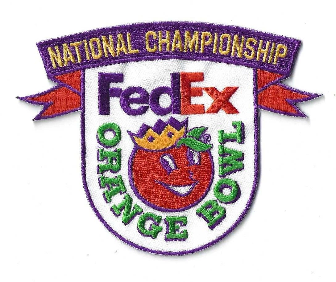 Fedex Orange Bowl Bowl Jersey Patch