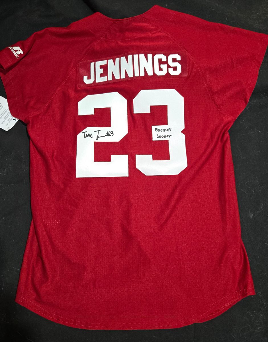 Tiare Jennings Autographed Custom Jersey