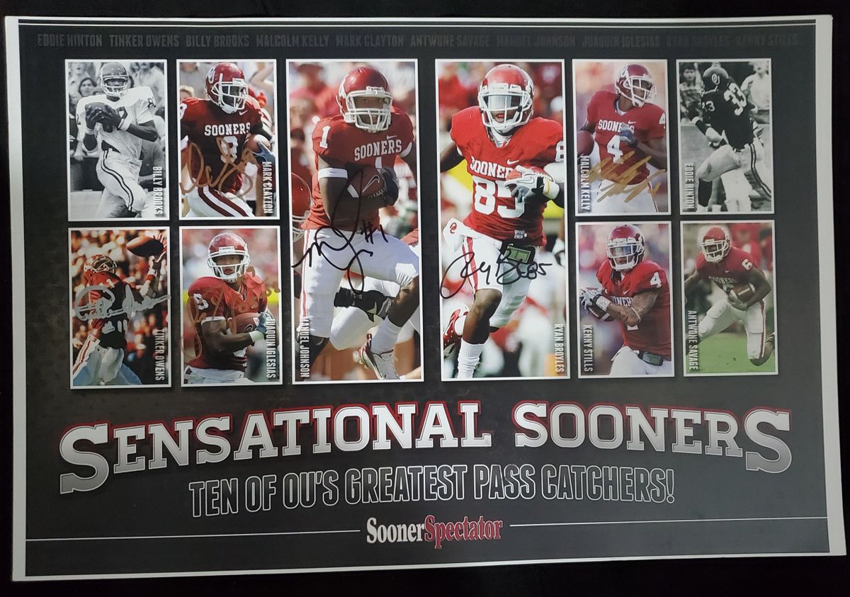 Wide Receivers Autographed Limited Edition Poster