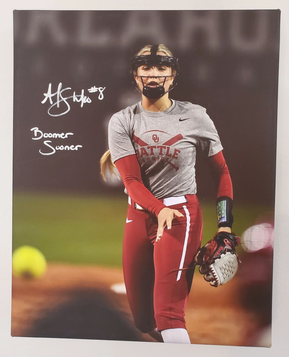 Alex Storako Autographed 11x14 Canvas Option A