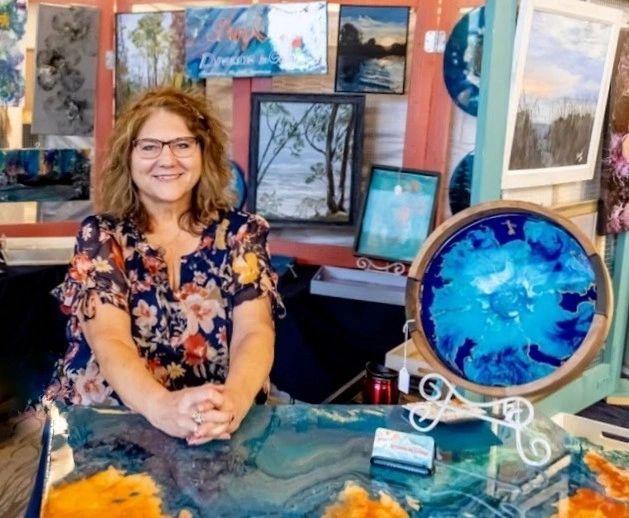 Canvas Art Painting - Sheryl Dreams in Colour