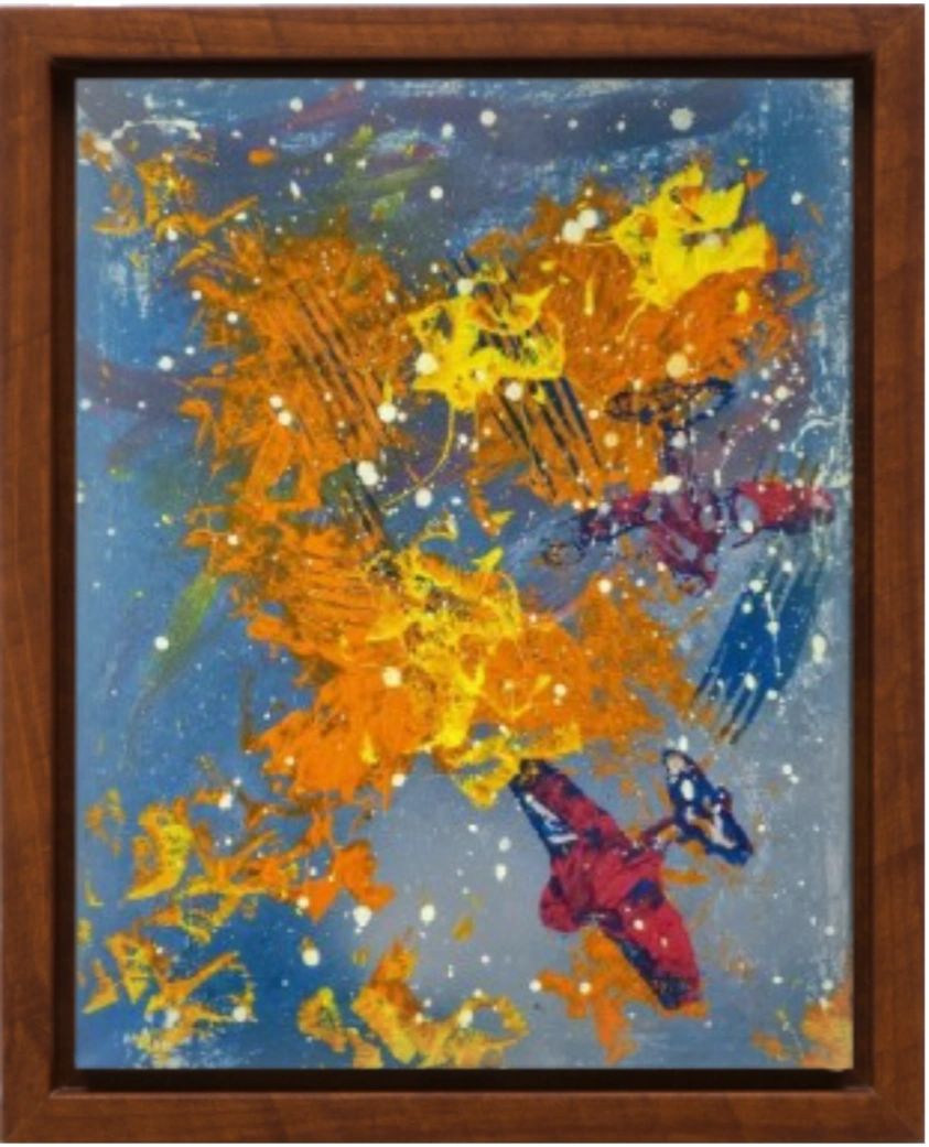 Addi's Angel Flight Reproduction on Canvas