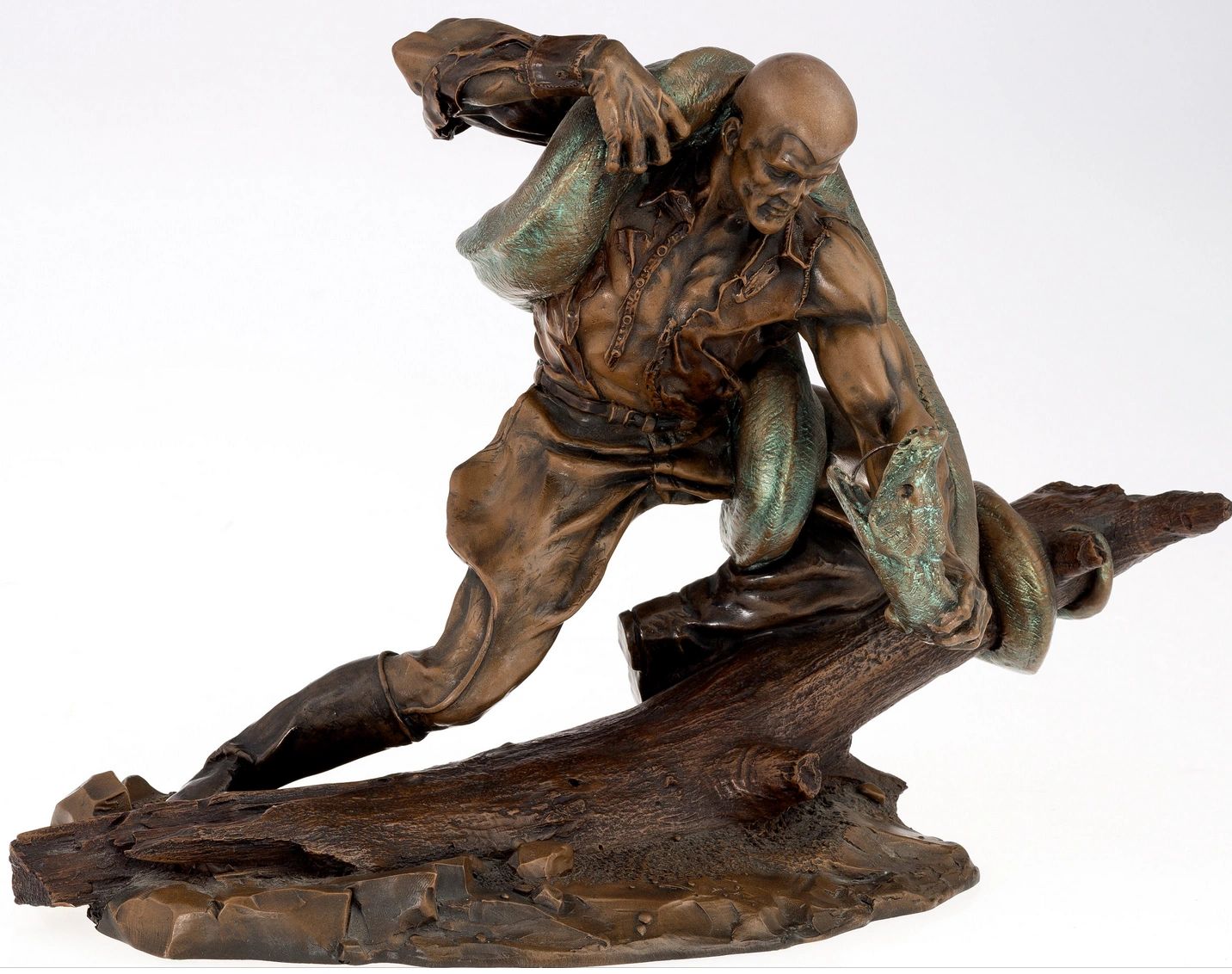 The Man of Bronze (in Resin)