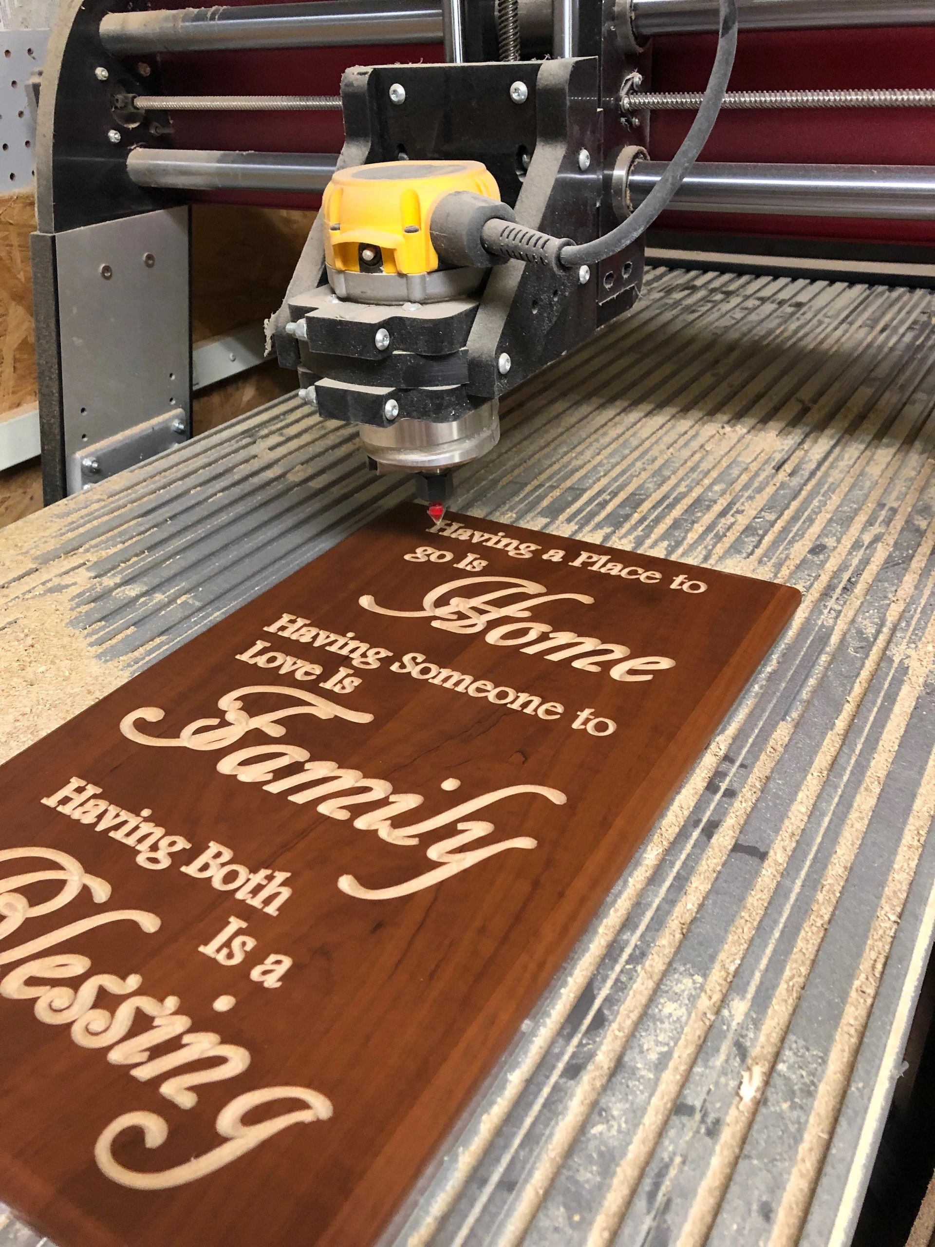 Finishes | Signature carved signs