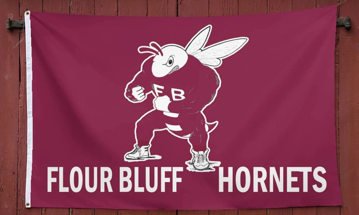 Flour Bluff Hornets 3' x 5' Polyester Game Day Team Flag