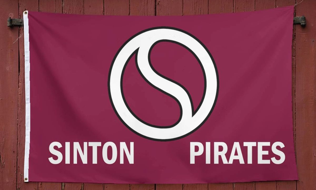 Sinton Pirates 3' x 5' Polyester Game Day Team Flag