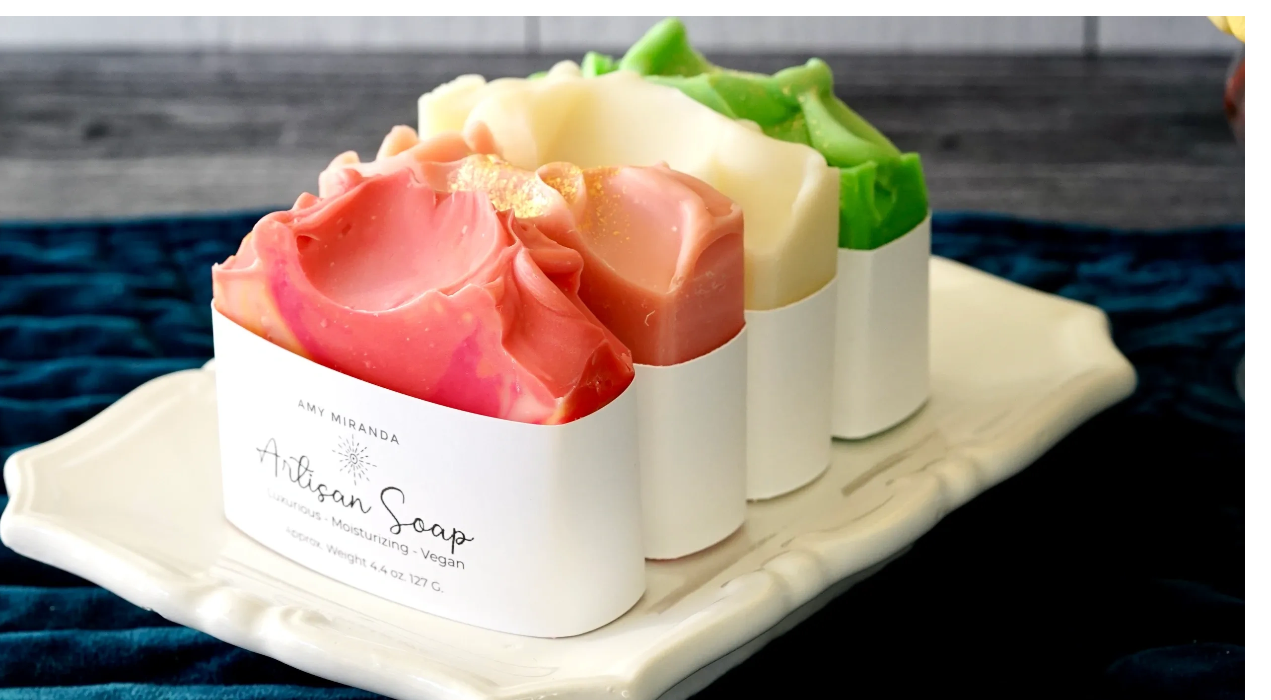 Handmade Natural Soaps | Amy Miranda Beauty