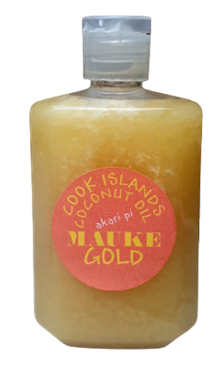 Mauke Gold Cook Islands Coconut Oil (Akari Pi)