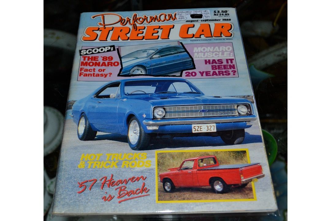 Performance Street Car Magazine August September 1988 With Original ...