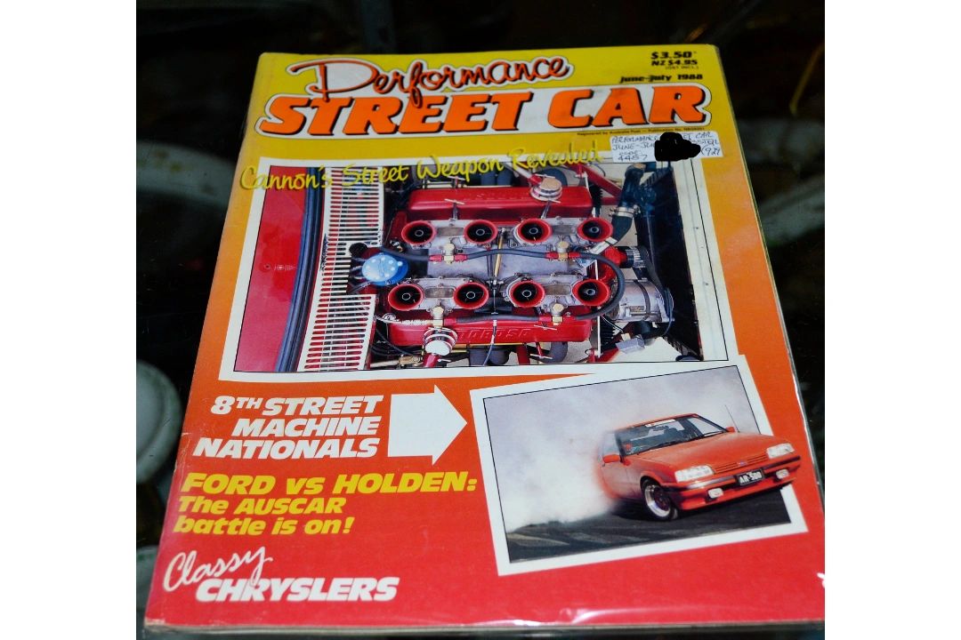 Performance Street Car Magazine June July 1988 With Original Poster ...