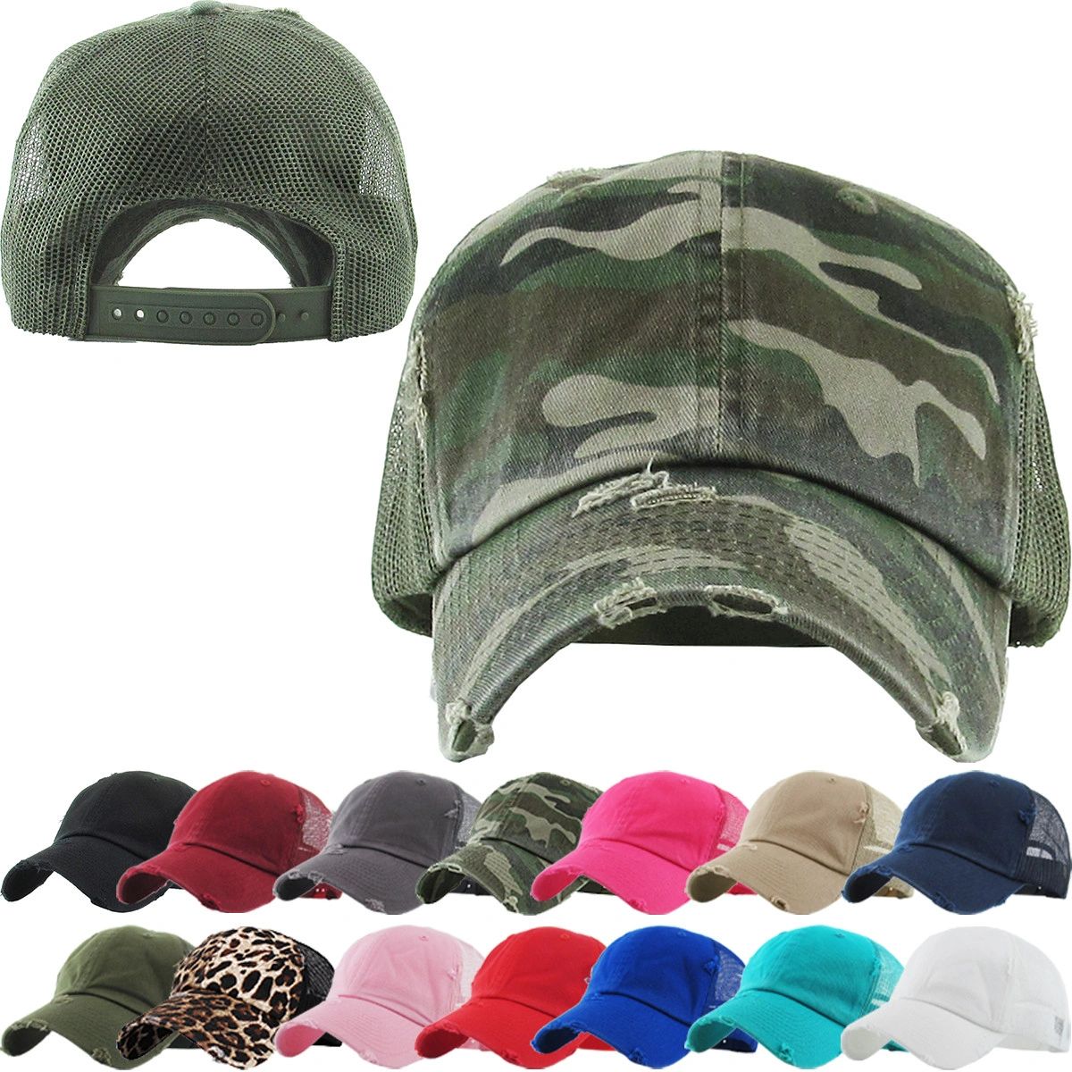 Mesh Vintage Baseball Cap