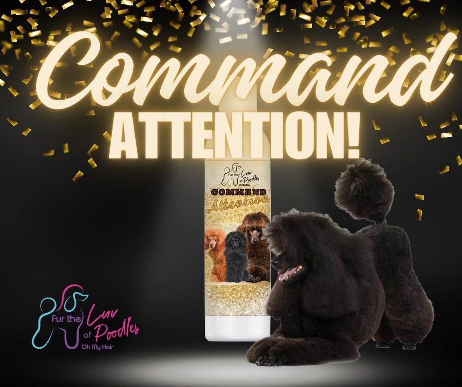 Command Attention Shampoo for Dark Colored Poodles