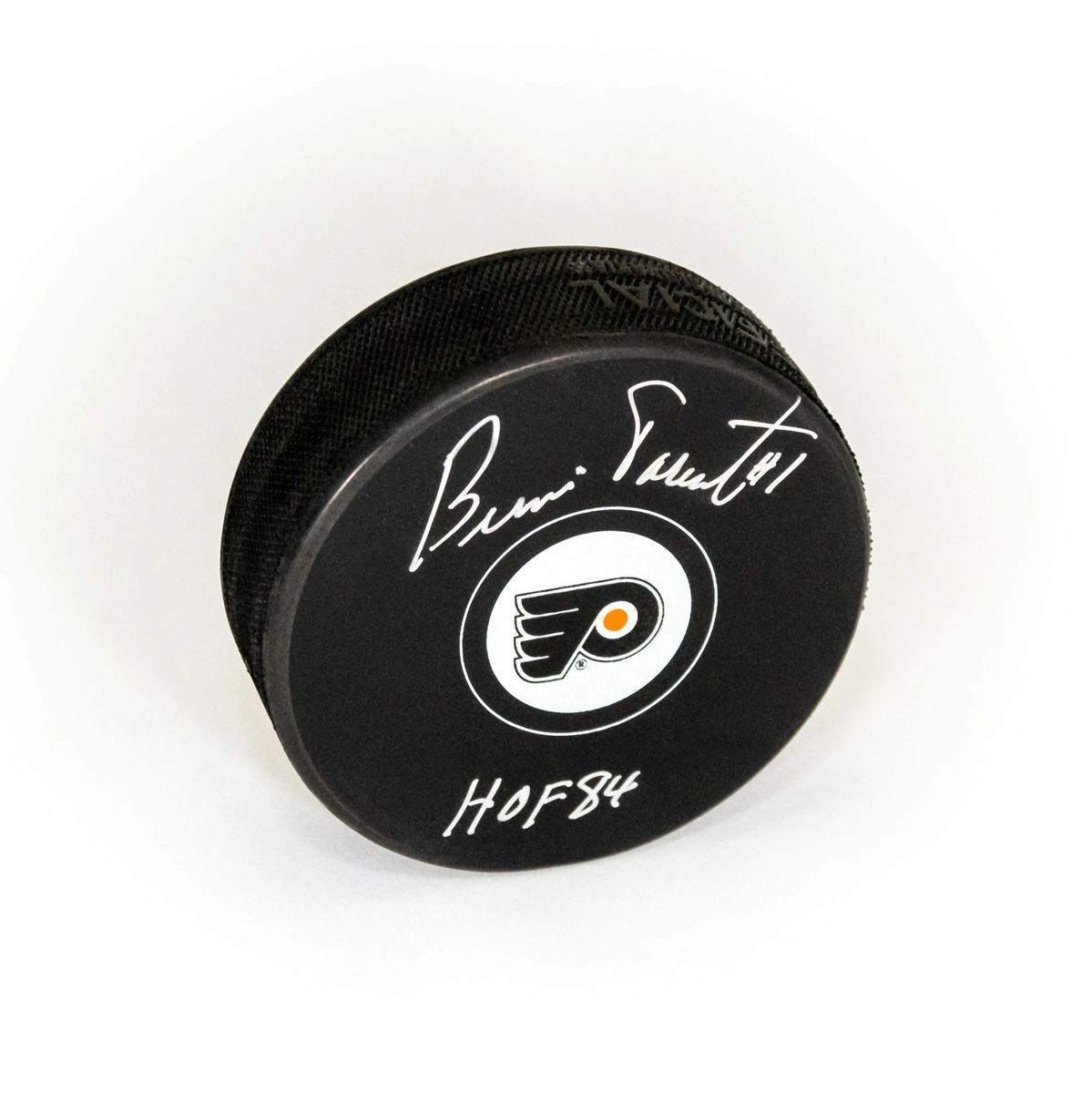 Autographed Hockey Puck with Display Case
