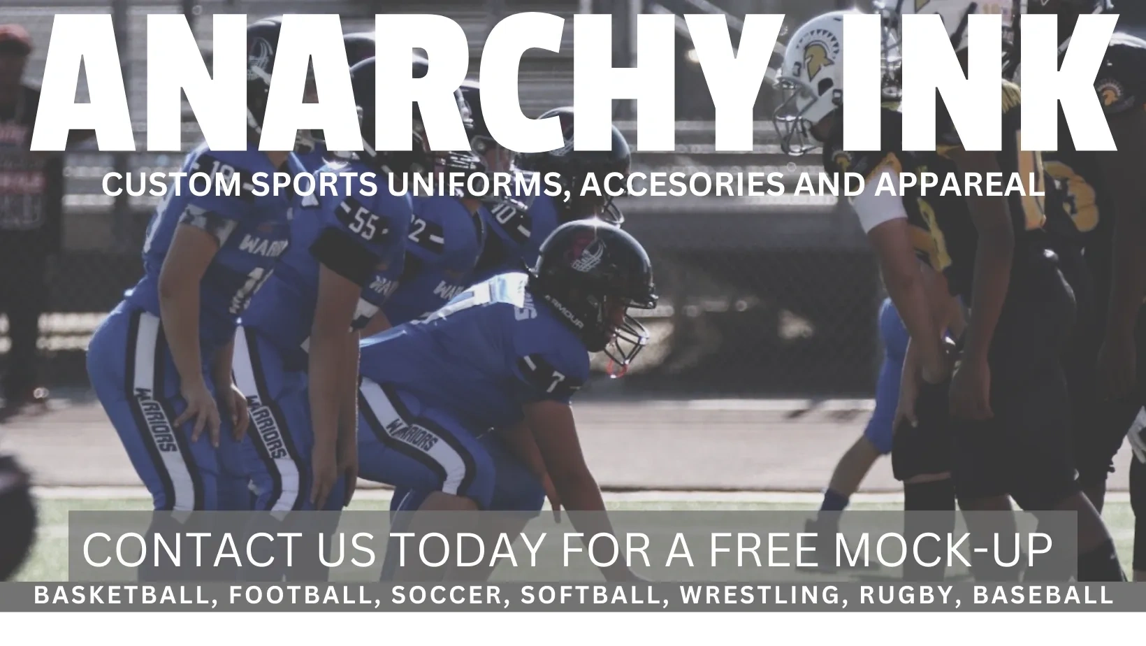 Custom Jerseys | Anarchy Ink LLC