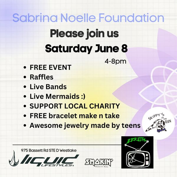 Support Mental Health Awareness with Sabrina Noelle Foundation