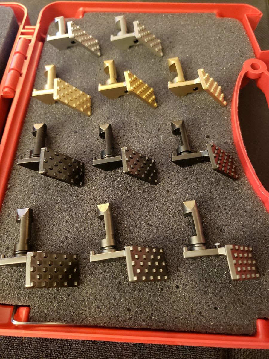 ODIN ARMORY P320 THUMB REST (NON-FOLDING) (Version 1) (Color: PVD Matte ...