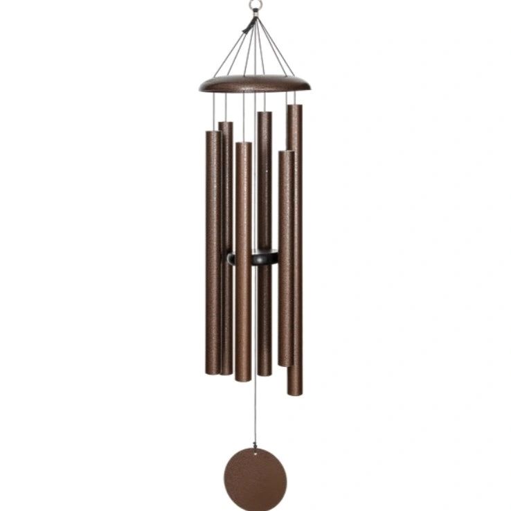 Corinthian Bells by Wind River - 44" Copper Vein Wind Chime for Patio ...