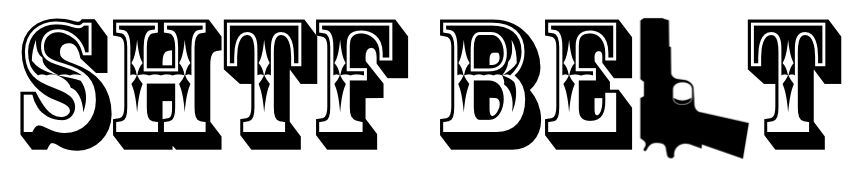 SHTF BELT - Range Belt, Shooting Belt, War Belt, Battle Belt