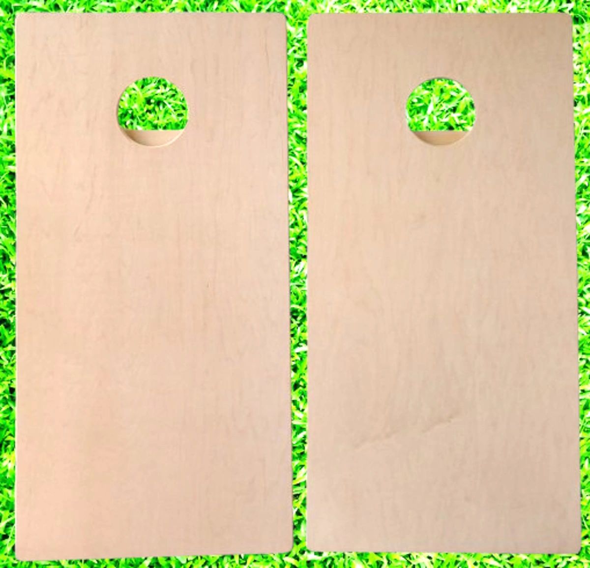 Unfinished Cornhole Game Set Baltic Birch Ready to Finish Regulation Size