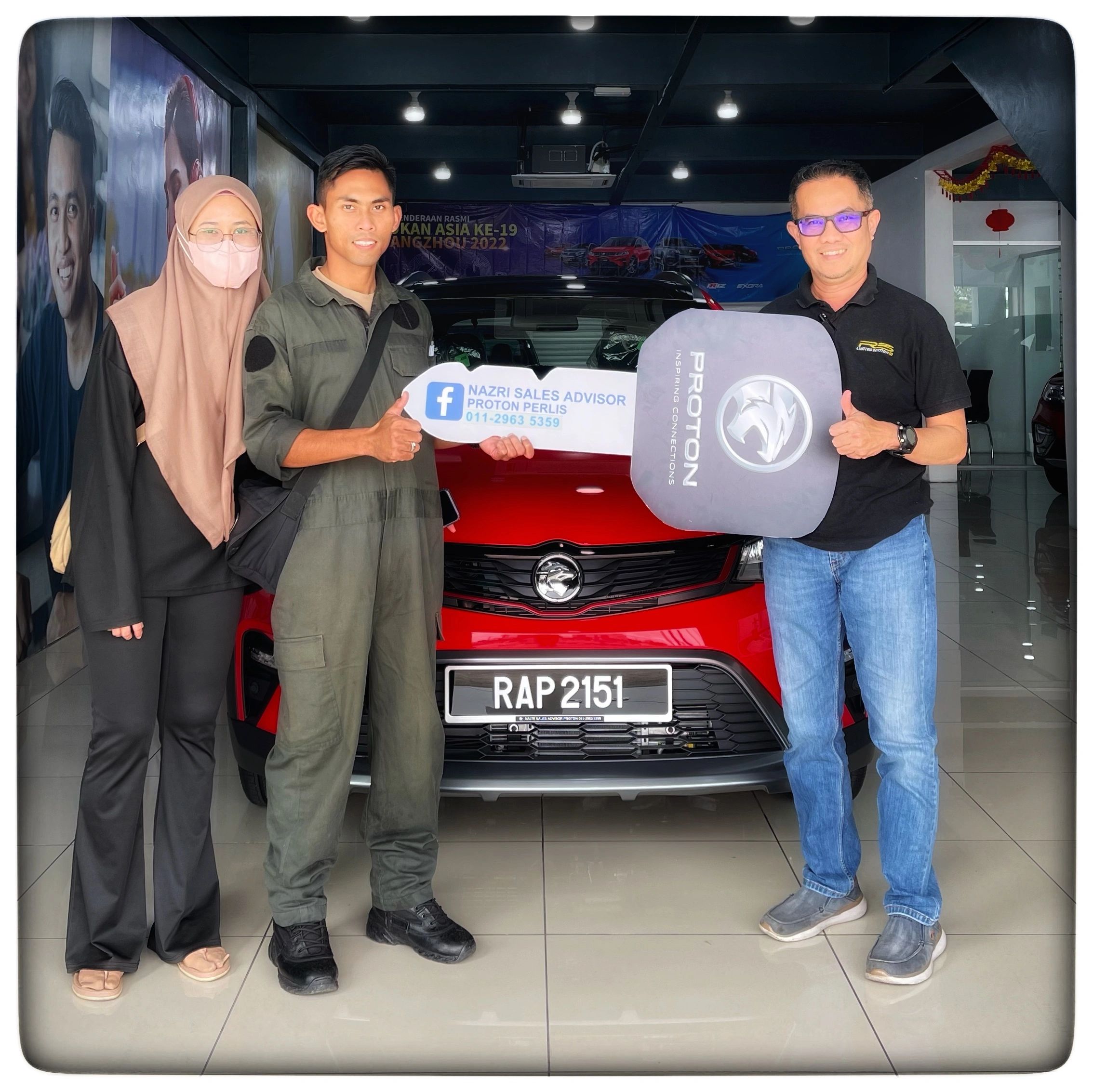 Deliver Kereta Proton Iriz 1.6 Active