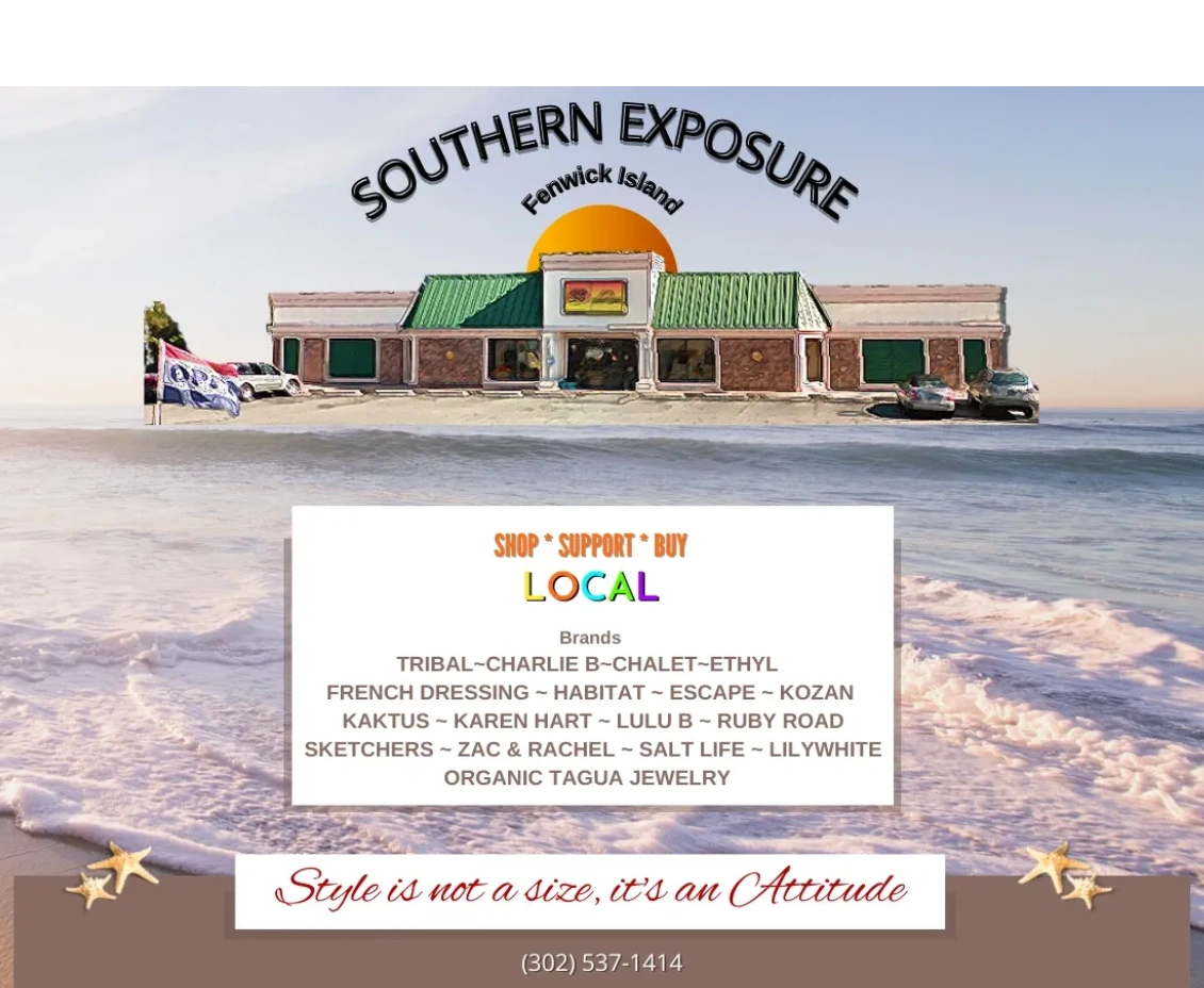Southern Exposure clothing store - Home