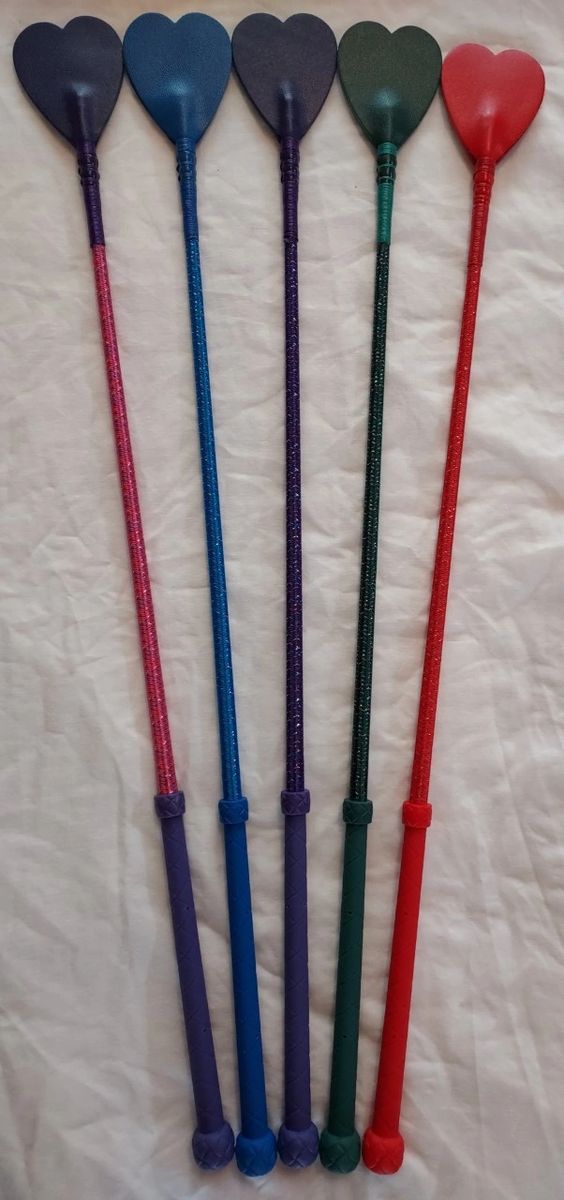 22" Children's Sparkle Heart Whip