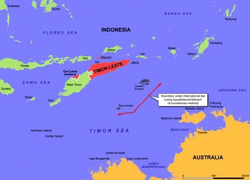 Australia-East Timor International Boundary Settled