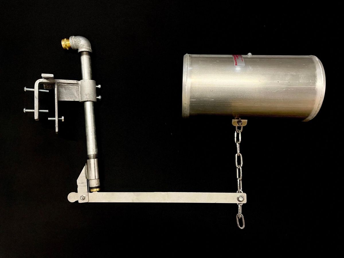 6" x 12" Float and Stainless Steel Valve with a Side Mount
