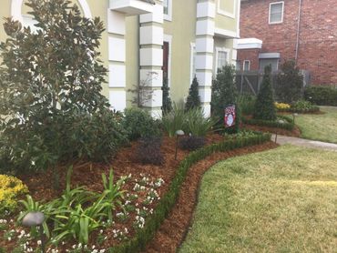 Metairie Landscape Install - Clean Cut Landscape Inc.