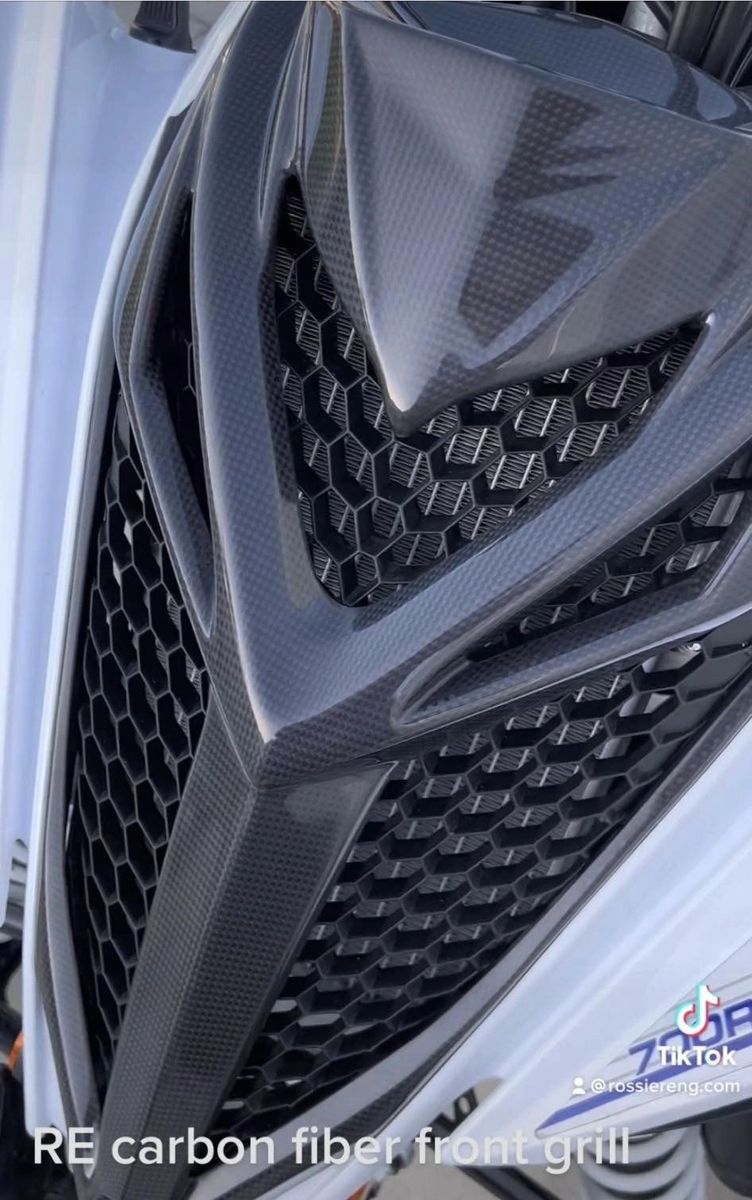 Raptor 700r 2015+ Carbon fiber front grill