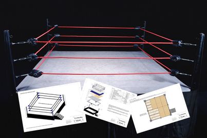 MMA CAGE BLUEPRINTS | BUILD A MMA CAGE