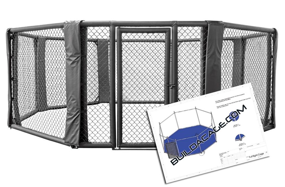 MMA Cage Blueprints | BUILD A MMA CAGE