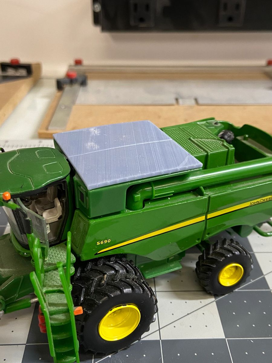 Folding Grain Tank Cover