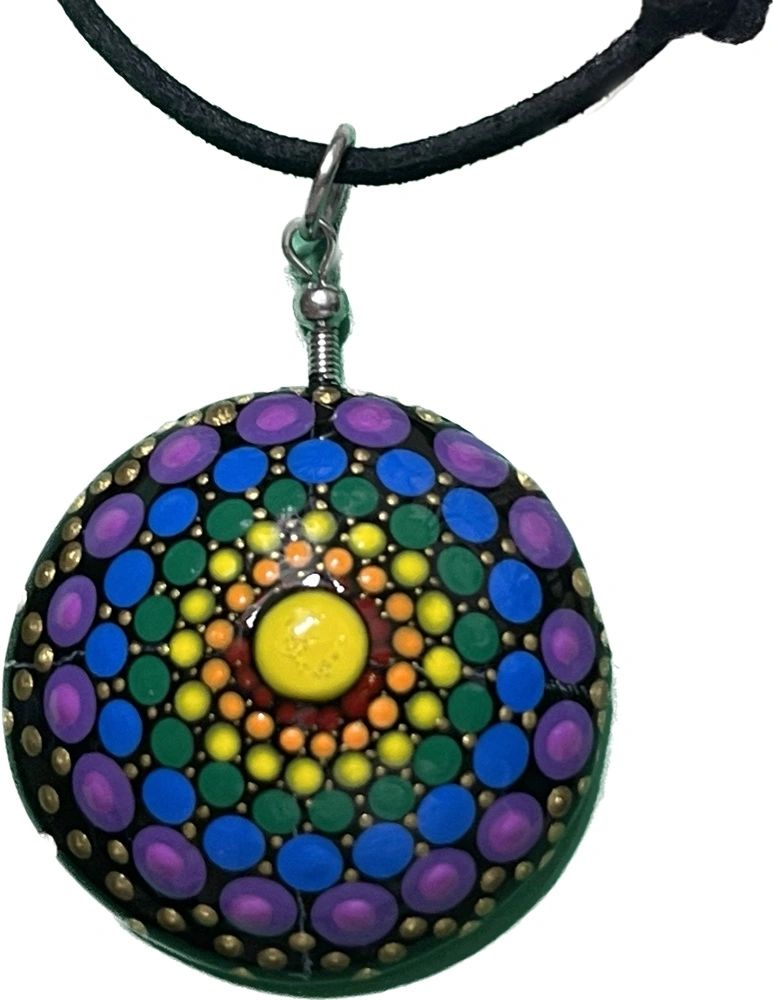 Rainbow Explosion Pendant