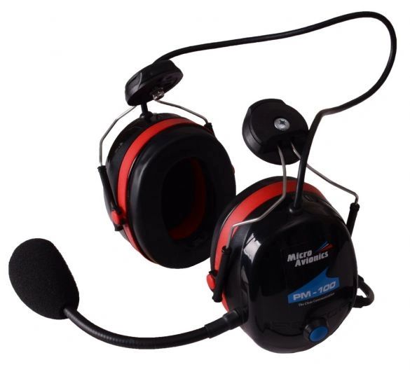 Microavionics PM 100 Headset - Helmet mounted