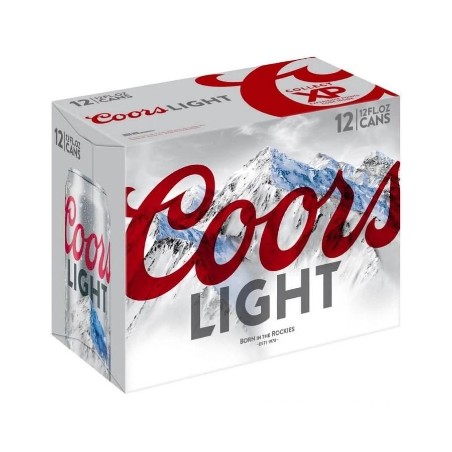 Coors 12-Pack 12 FL OZ Can 12 OZ