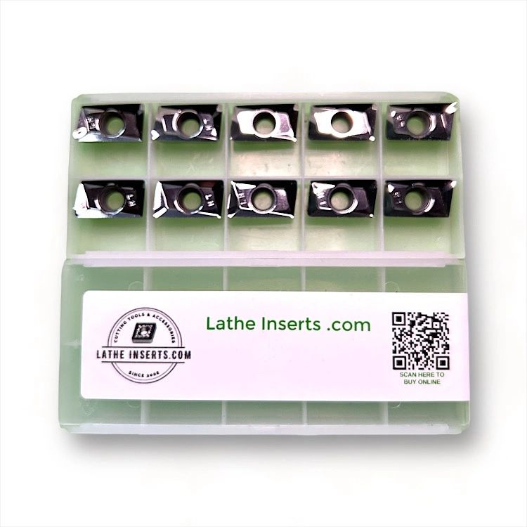 APKT 1604 INSERTS, PVD COATED AND GROUND SHARP