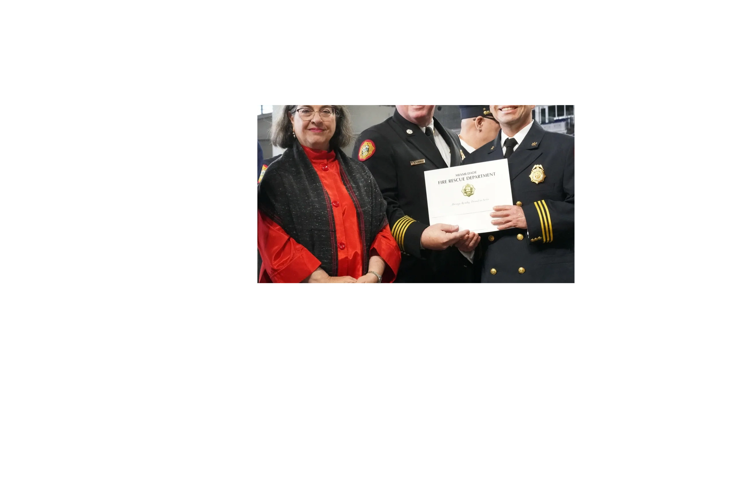 Ricardo Centeno Fire Chief Miami-Dade Fire Rescue