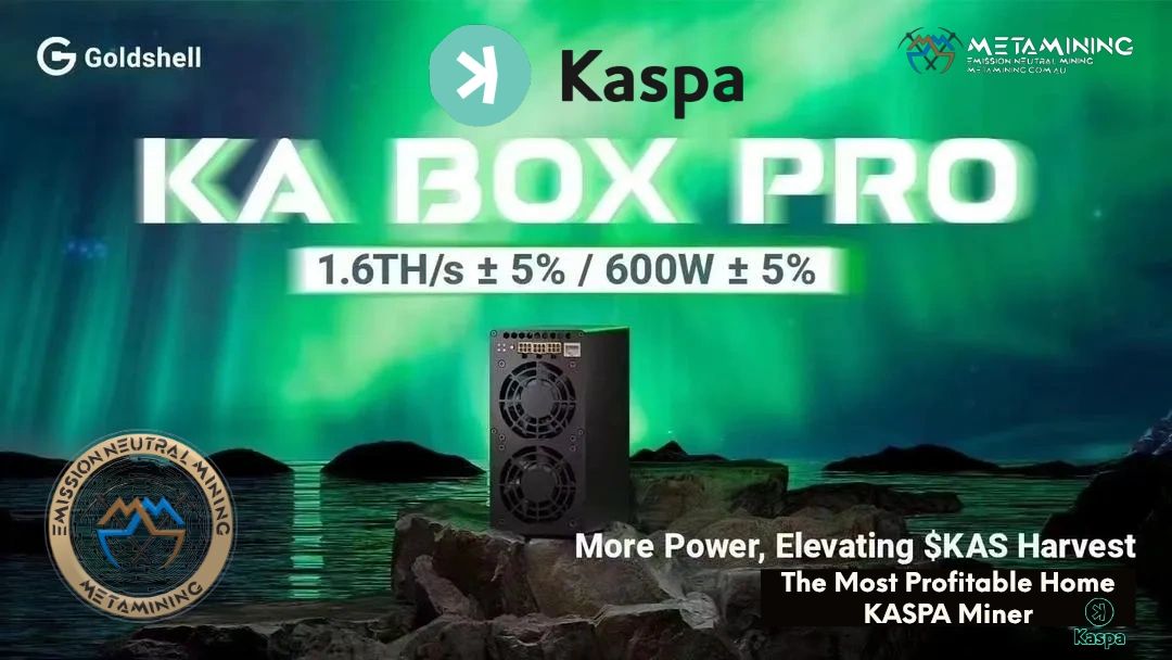 Goldshell KA Box Pro - 1.6T Home KASPA Miner