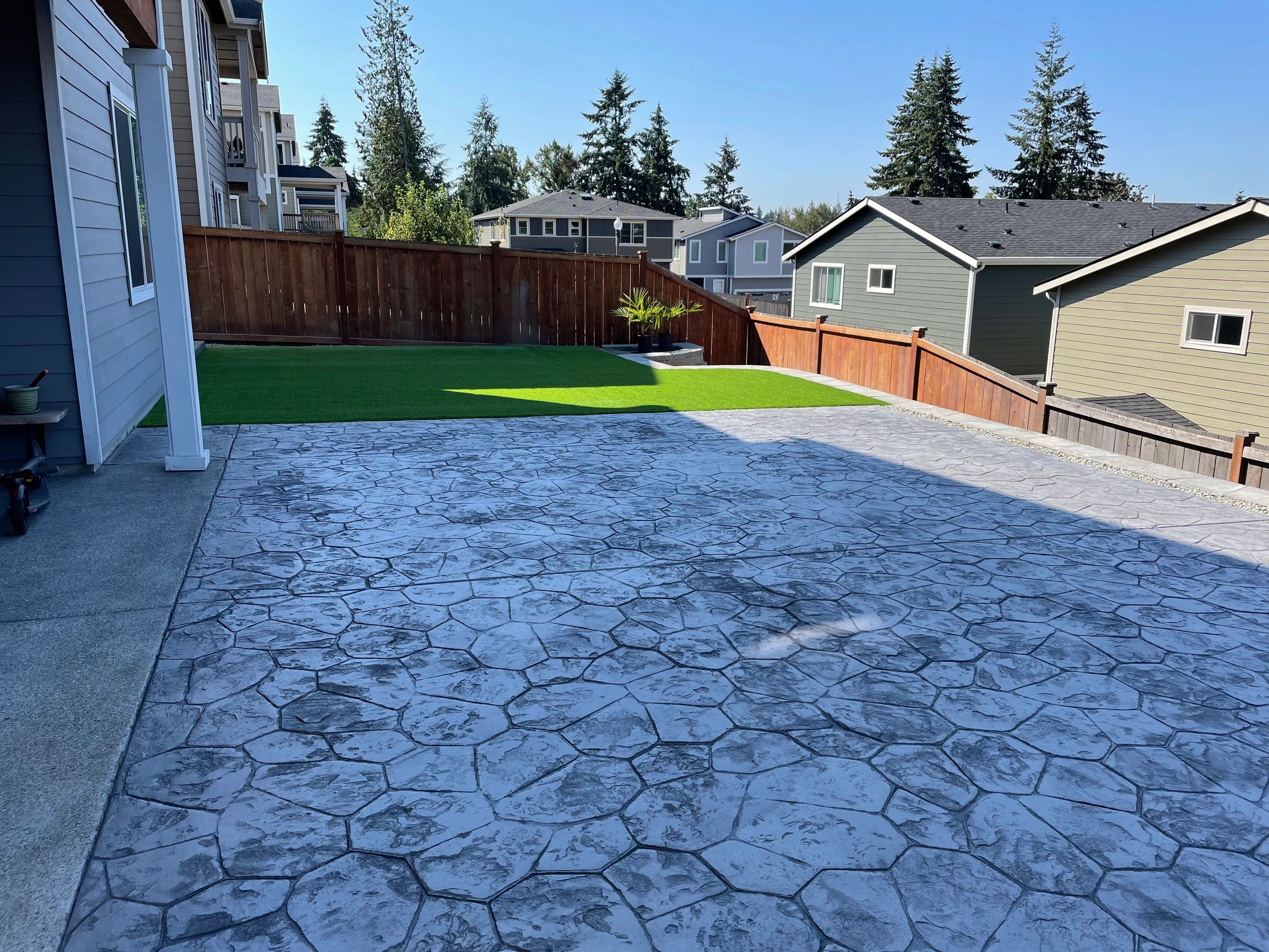 RLP construction - Stamped Concrete, Construction Company, Concrete