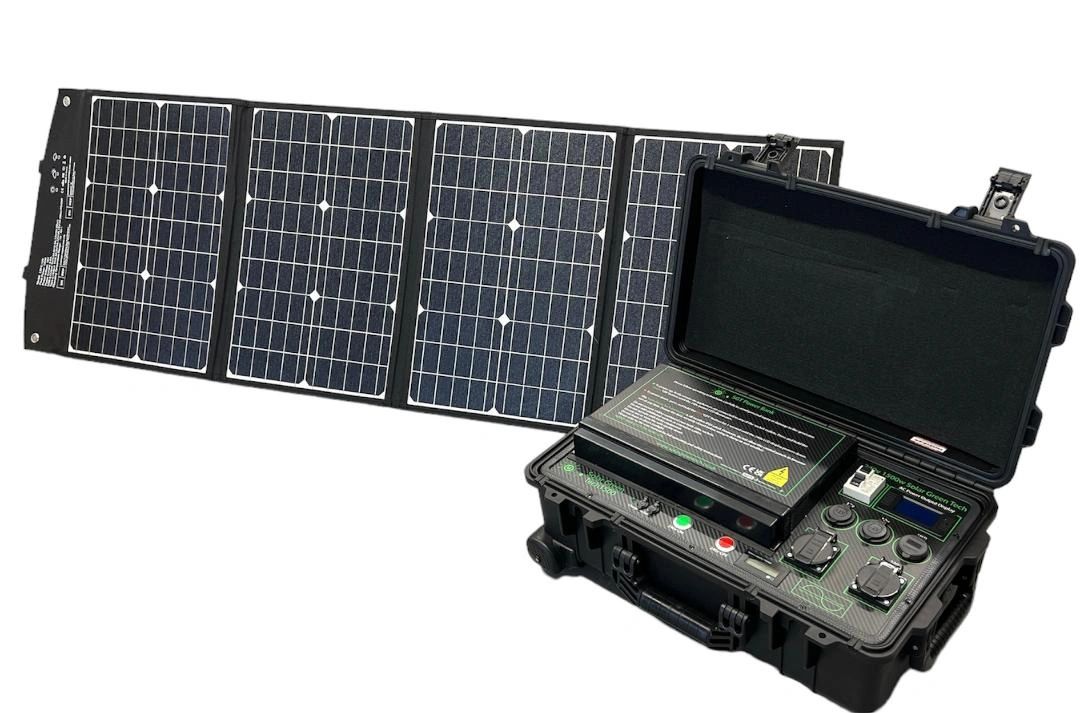 SGT 2000w Inc 2 Solar Panels & Mans Charger