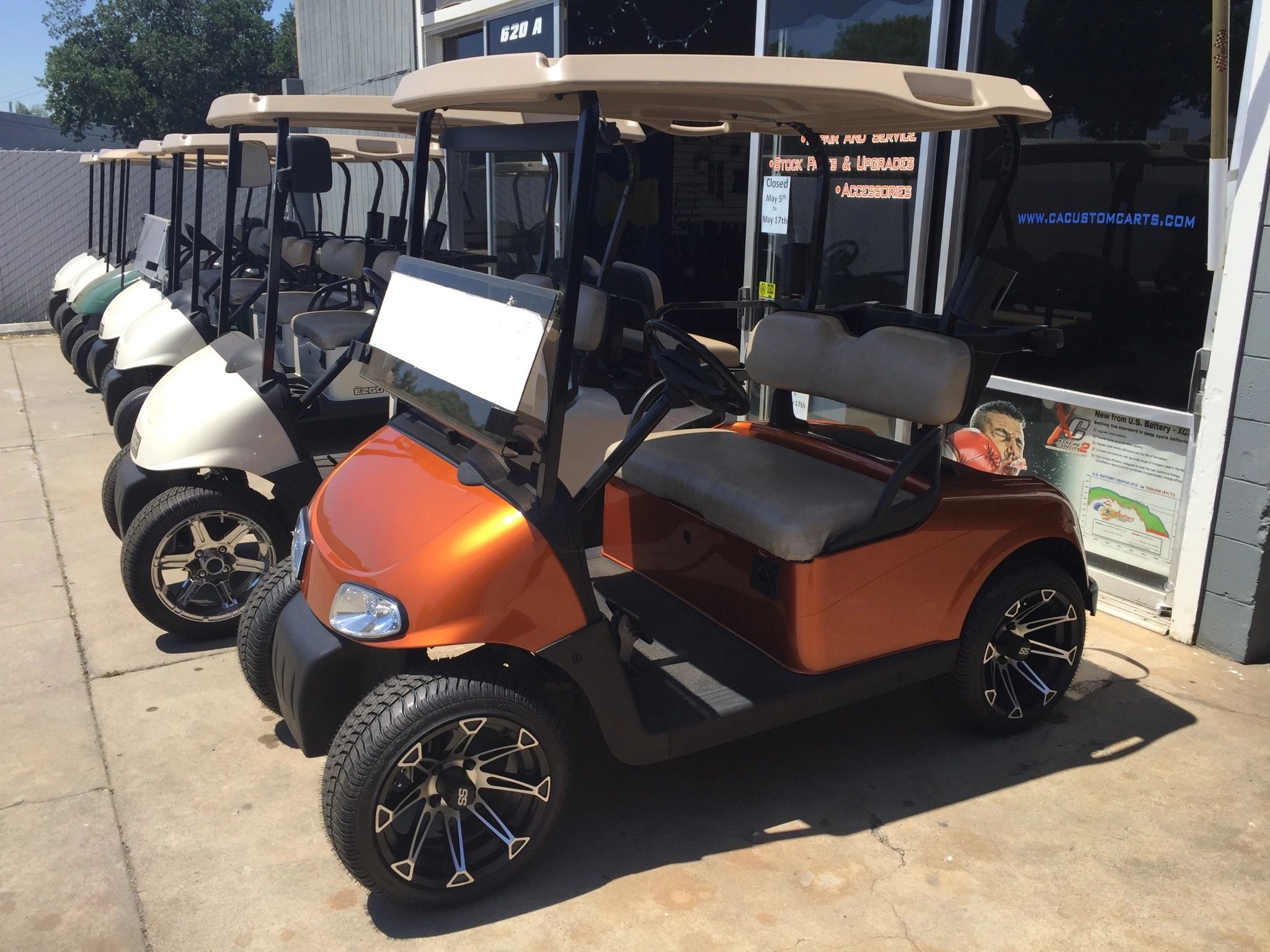 Home [cacustomcarts.com]