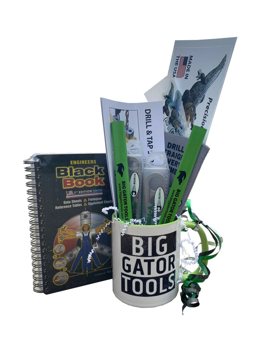 Big Gator Tools Gift Set- 2 tools, Engineering book, 2 carpenter ...