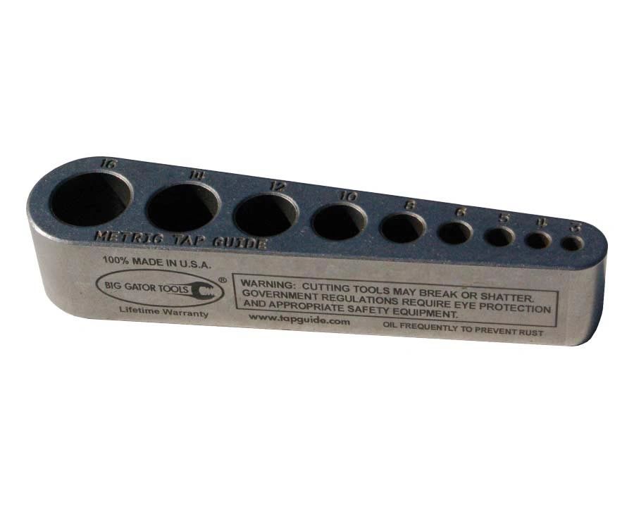 Tap Guide Tool - Metric Sizing V-TapGuide - Helps start threaded holes ...